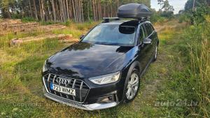 Melns Audi A4 Allroad 2020 Tallina, ar dzinēja tilpumu 3.00 L un nobraukumu 190 tūkst. km par 24900 €, foto  vietnē AUTOMOTO.COM.LV