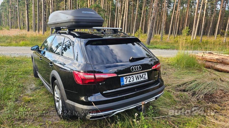 Black Audi A4 Allroad 2020 in Tallinn, with an engine capacity of 3.00 L and mileage of 190 thousand km for 24900 €, photo 3 on AUTOMOTO.COM.LV