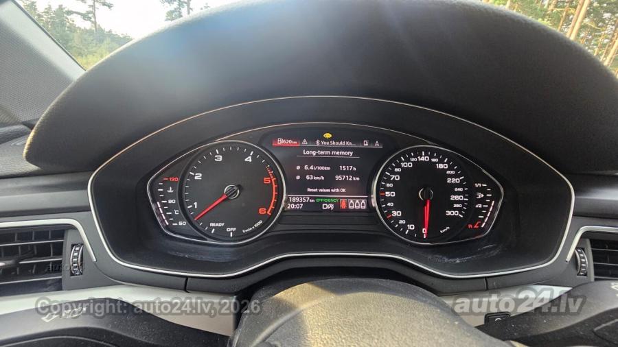 Black Audi A4 Allroad 2020 in Tallinn, with an engine capacity of 3.00 L and mileage of 190 thousand km for 24900 €, photo 8 on AUTOMOTO.COM.LV