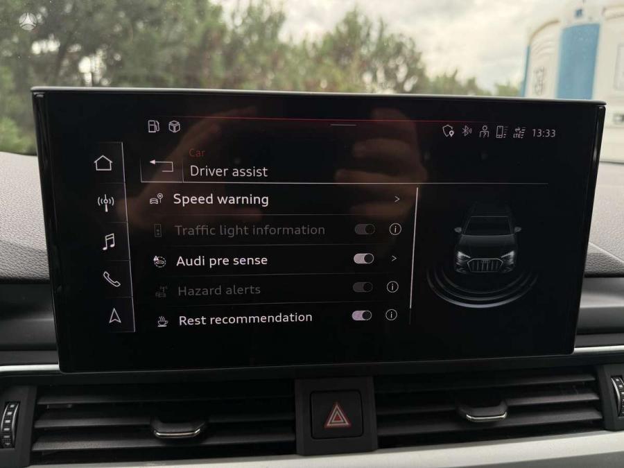 Melns Audi A4 Allroad 2020 Kauņa, ar dzinēja tilpumu 2.97 L un nobraukumu 200 tūkst. km par 19999 €, foto 19 vietnē AUTOMOTO.COM.LV