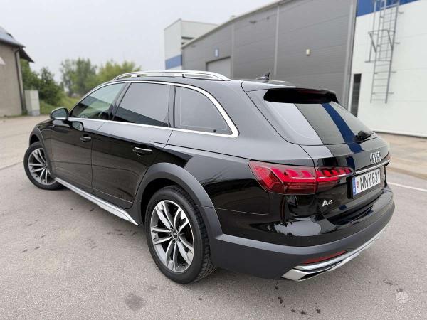 Black Audi A4 Allroad 2021 in Vilnius, with an engine capacity of 1.97 L and mileage of 92 thousand km for 23800 €, photo 6 on AUTOMOTO.COM.LV