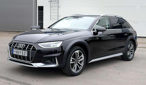 Black Audi A4 Allroad 2021 in Vilnius, with an engine capacity of 1.97 L and mileage of 92 thousand km for 23800 €, photo 7 on AUTOMOTO.COM.LV