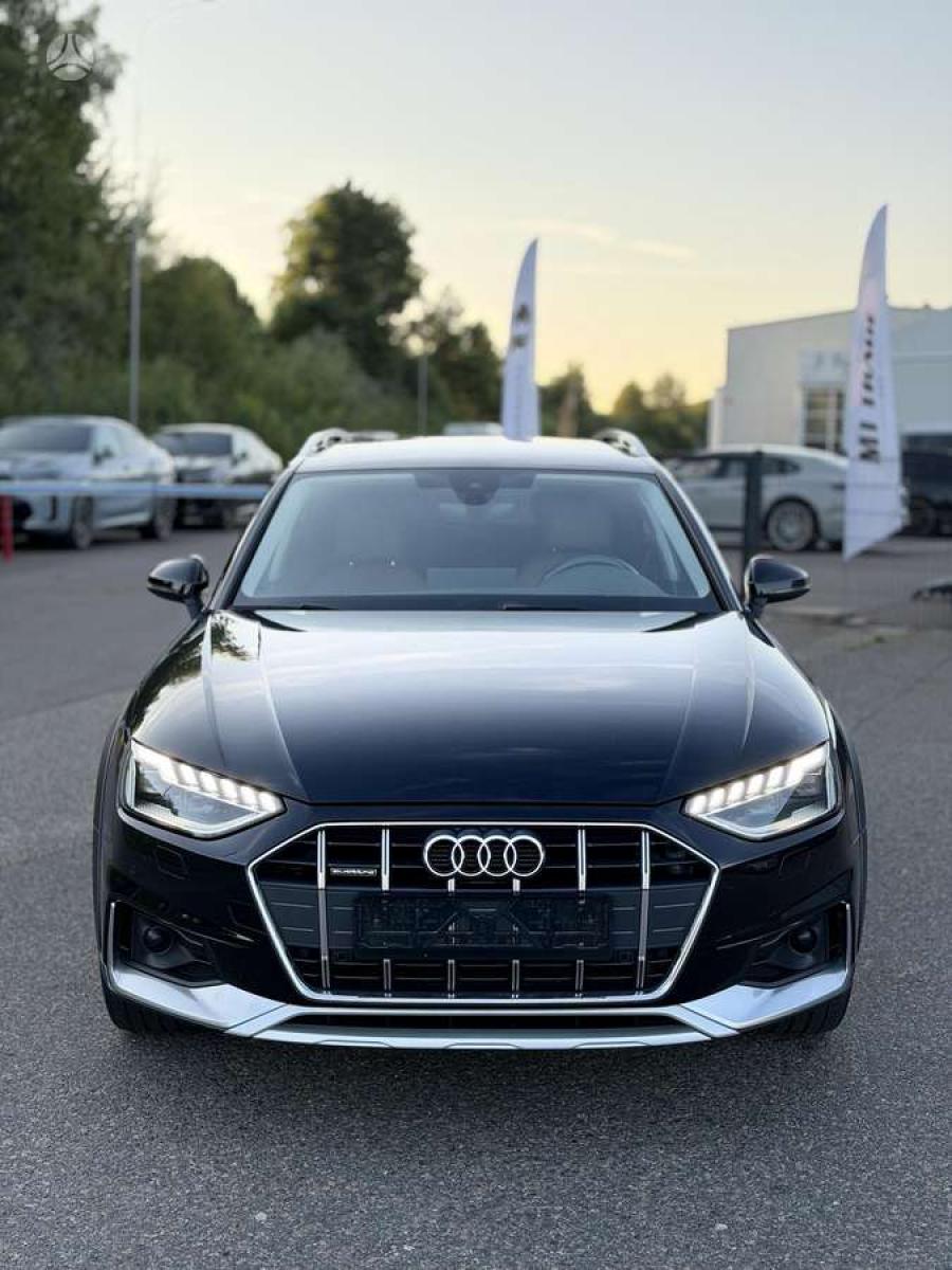 Black Audi A4 Allroad 2021 in Vilnius, with an engine capacity of 1.97 L and mileage of 92 thousand km for 21500 €, photo 4 on AUTOMOTO.COM.LV