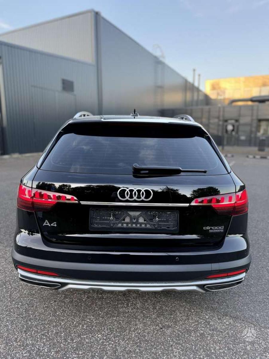 Black Audi A4 Allroad 2021 in Vilnius, with an engine capacity of 1.97 L and mileage of 92 thousand km for 21500 €, photo 5 on AUTOMOTO.COM.LV