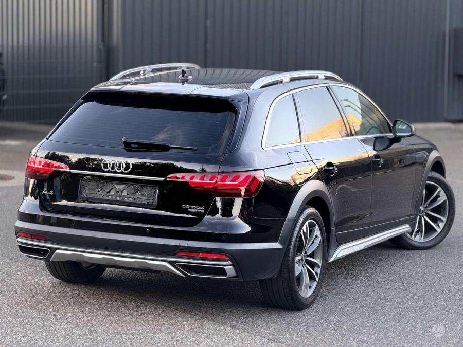Black Audi A4 Allroad 2021 in Vilnius, with an engine capacity of 1.97 L and mileage of 92 thousand km for 21500 €, photo 7 on AUTOMOTO.COM.LV
