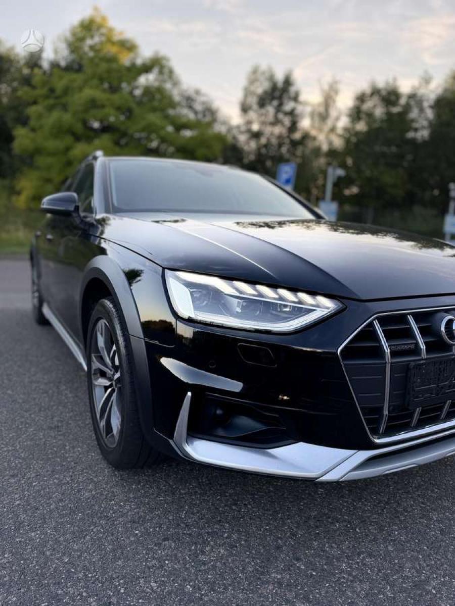 Black Audi A4 Allroad 2021 in Vilnius, with an engine capacity of 1.97 L and mileage of 92 thousand km for 21500 €, photo 10 on AUTOMOTO.COM.LV