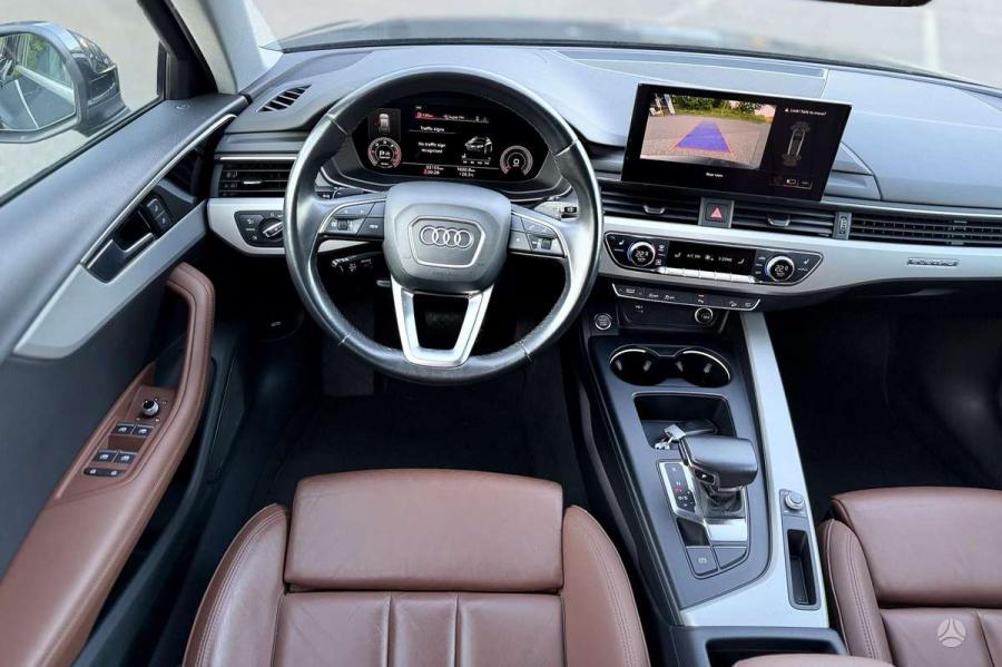 Black Audi A4 Allroad 2021 in Vilnius, with an engine capacity of 1.97 L and mileage of 92 thousand km for 21500 €, photo 15 on AUTOMOTO.COM.LV