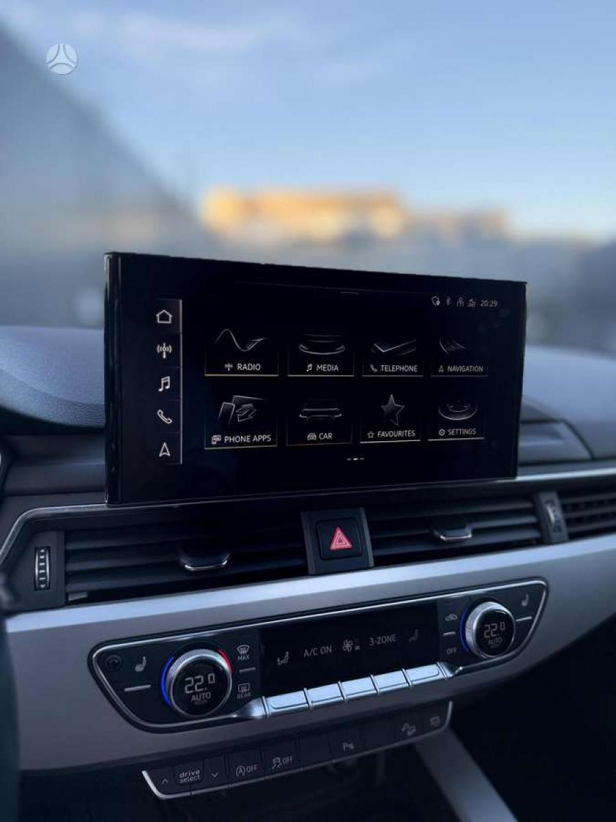 Black Audi A4 Allroad 2021 in Vilnius, with an engine capacity of 1.97 L and mileage of 92 thousand km for 21500 €, photo 27 on AUTOMOTO.COM.LV