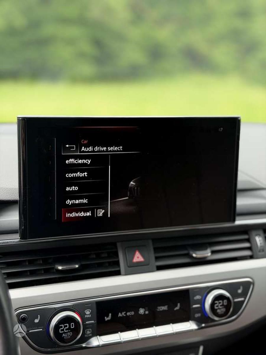 Black Audi A4 Allroad 2021 in Vilnius, with an engine capacity of 1.97 L and mileage of 92 thousand km for 21500 €, photo 28 on AUTOMOTO.COM.LV