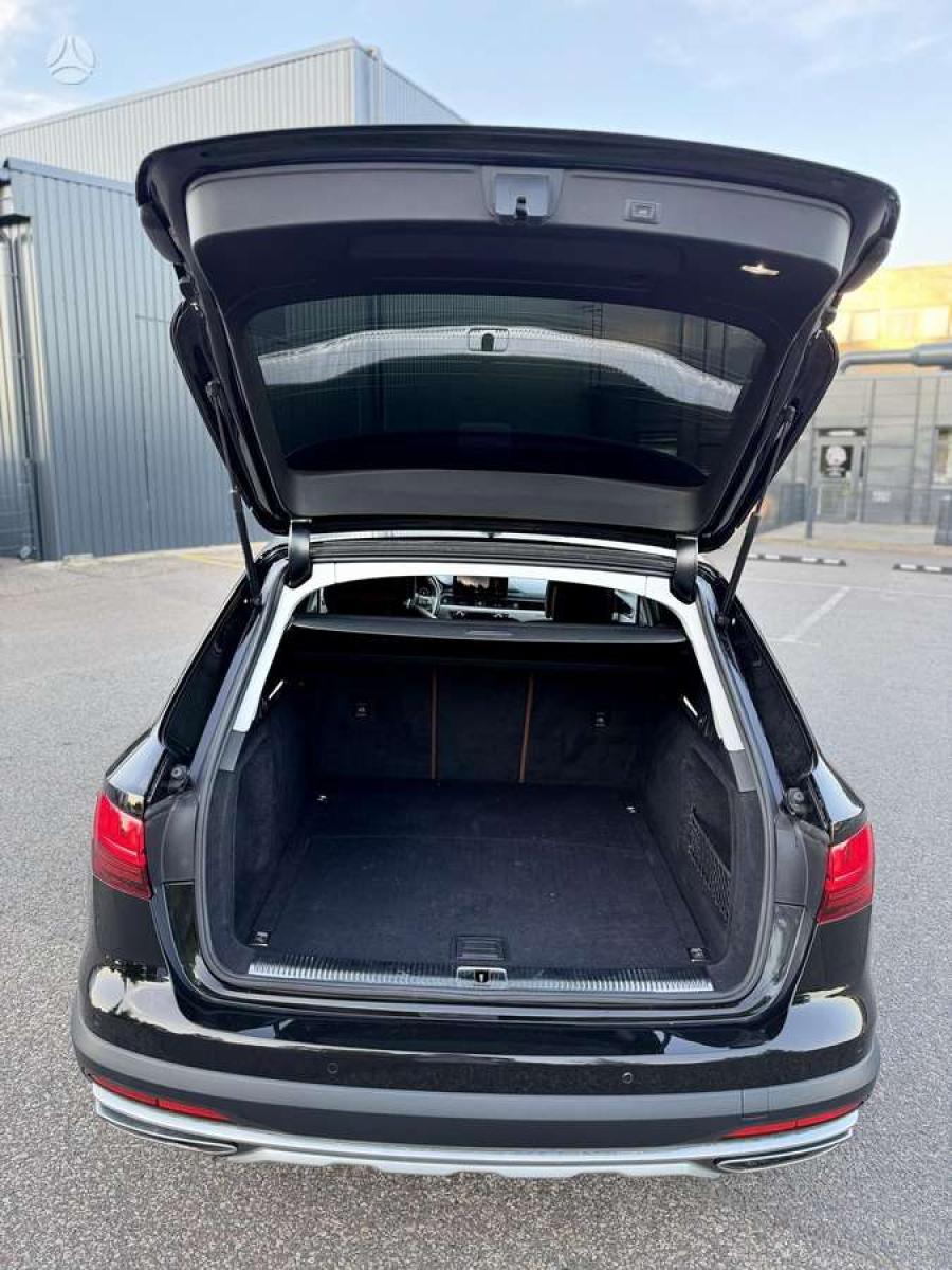 Black Audi A4 Allroad 2021 in Vilnius, with an engine capacity of 1.97 L and mileage of 92 thousand km for 21500 €, photo 30 on AUTOMOTO.COM.LV