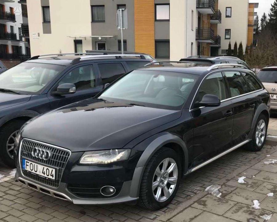 Zils Audi A4 Allroad 2011 Viļņa, ar dzinēja tilpumu 1.97 L un nobraukumu 308 tūkst. km par 6499 €, foto 1 vietnē AUTOMOTO.COM.LV
