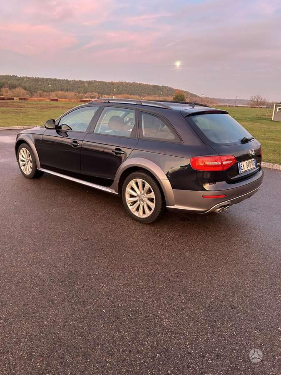 Blue Audi A4 Allroad 2014 in Kaunas, with an engine capacity of 1.97 L and mileage of 175 thousand km for 9000 €, photo 4 on AUTOMOTO.COM.LV