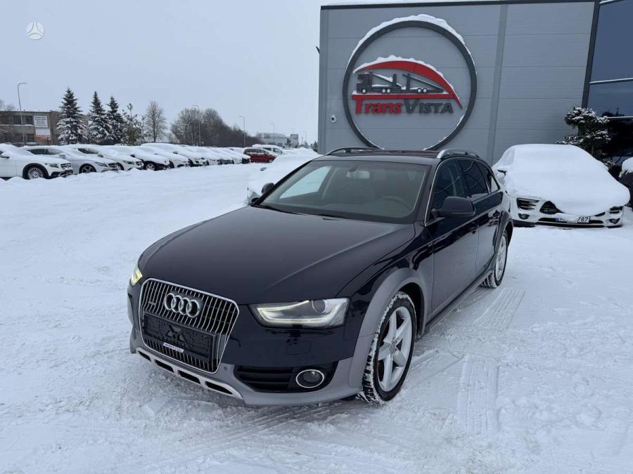 Zils Audi A4 Allroad 2014 Telšiai, ar dzinēja tilpumu 1.97 L un nobraukumu 254 tūkst. km par 7999 €, foto 1 vietnē AUTOMOTO.COM.LV