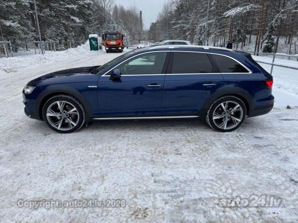 Blue Audi A4 Allroad 2017 in Tallinn, with an engine capacity of 3.00 L and mileage of 172 thousand km for 17900 €, photo 2 on AUTOMOTO.COM.LV