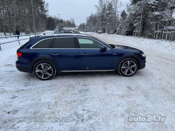Blue Audi A4 Allroad 2017 in Tallinn, with an engine capacity of 3.00 L and mileage of 172 thousand km for 17900 €, photo 6 on AUTOMOTO.COM.LV