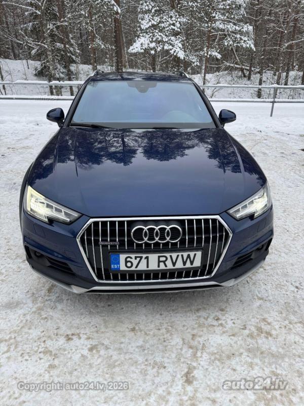 Blue Audi A4 Allroad 2017 in Tallinn, with an engine capacity of 3.00 L and mileage of 172 thousand km for 17900 €, photo 8 on AUTOMOTO.COM.LV