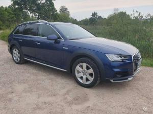 Zils Audi A4 Allroad 2017 Viļņa, ar dzinēja tilpumu 2.97 L un nobraukumu 333 tūkst. km par 11700 €, foto  vietnē AUTOMOTO.COM.LV