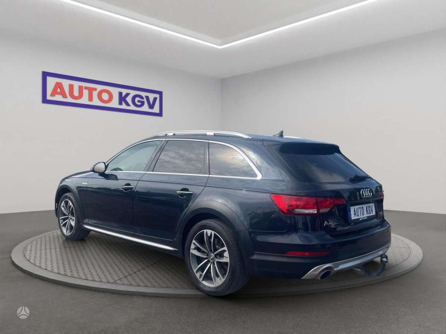 Blue Audi A4 Allroad 2018 in Vilnius, with an engine capacity of 2.00 L and mileage of 245 thousand km for 14999 €, photo 4 on AUTOMOTO.COM.LV