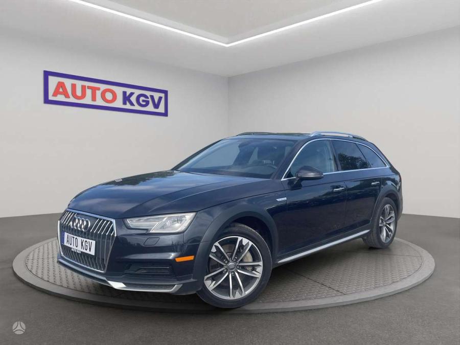 Zils Audi A4 Allroad 2018 Viļņa, ar dzinēja tilpumu 2.00 L un nobraukumu 245 tūkst. km par 14999 €, foto 1 vietnē AUTOMOTO.COM.LV