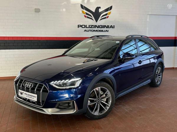 Zils Audi A4 Allroad 2021 Marijampole, ar dzinēja tilpumu 1.97 L un nobraukumu 82 tūkst. km par 25500 €, foto 1 vietnē AUTOMOTO.COM.LV