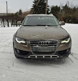 Brūns Audi A4 Allroad 2010 Kauņa, ar dzinēja tilpumu 2.97 L un nobraukumu 350 tūkst. km par 4199 €, foto  vietnē AUTOMOTO.COM.LV