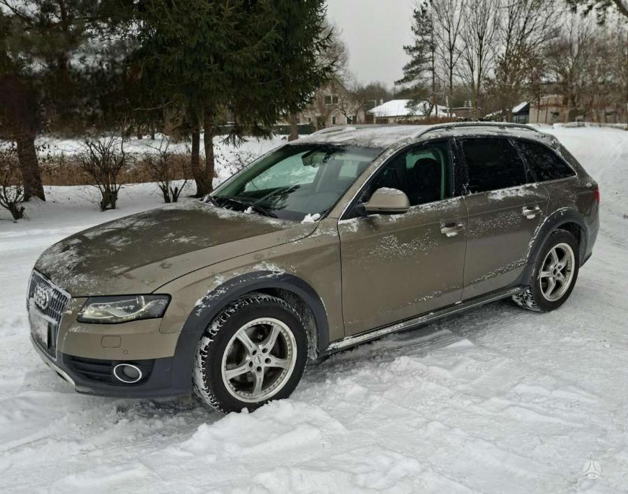 Brūns Audi A4 Allroad 2010 Kauņa, ar dzinēja tilpumu 2.97 L un nobraukumu 350 tūkst. km par 4199 €, foto 4 vietnē AUTOMOTO.COM.LV