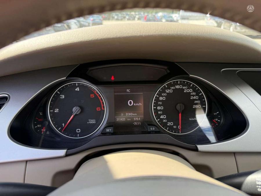 Brūns Audi A4 Allroad 2010 Utena, ar dzinēja tilpumu 1.97 L un nobraukumu 311 tūkst. km par 7650 €, foto 14 vietnē AUTOMOTO.COM.LV