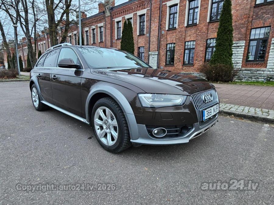 Brown Audi A4 Allroad 2013 in Tallinn, with an engine capacity of 2.00 L and mileage of 190 thousand km for 11499 €, photo 8 on AUTOMOTO.COM.LV