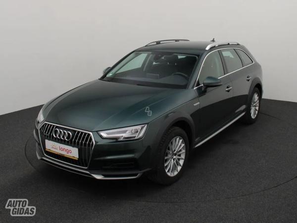Green Audi A4 Allroad 2017 in Vilnius, with an engine capacity of 2.00 L and mileage of 237 thousand km for 15599 €, photo 1 on AUTOMOTO.COM.LV