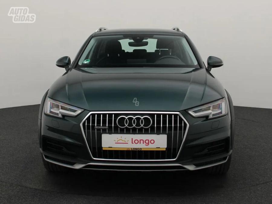 Green Audi A4 Allroad 2017 in Vilnius, with an engine capacity of 2.00 L and mileage of 237 thousand km for 15599 €, photo 4 on AUTOMOTO.COM.LV