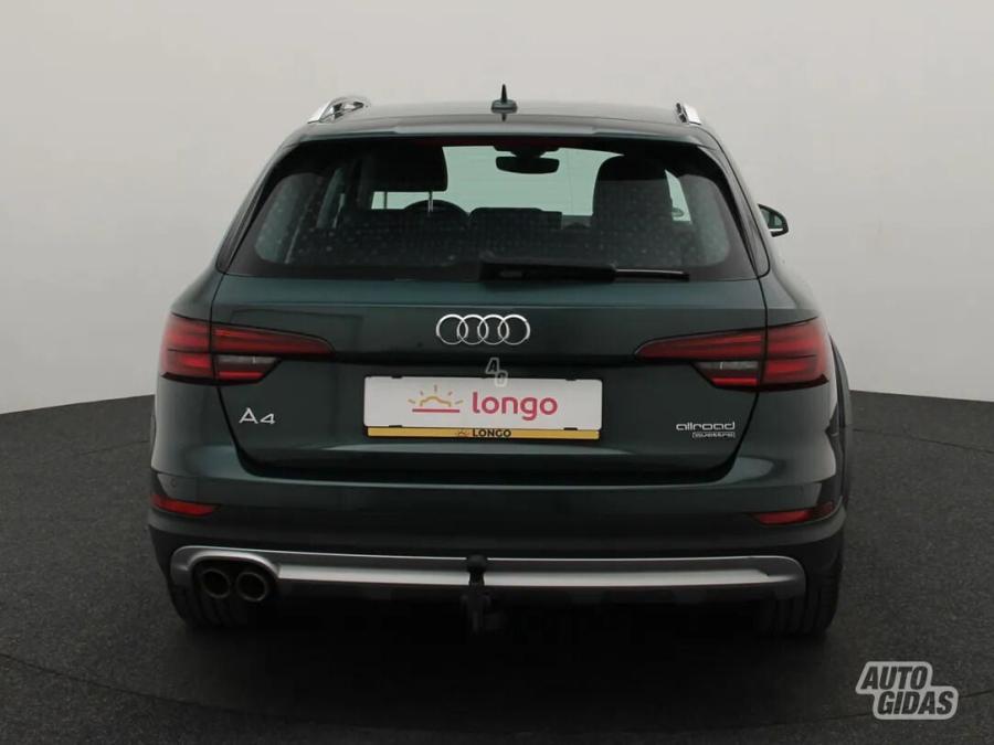 Green Audi A4 Allroad 2017 in Vilnius, with an engine capacity of 2.00 L and mileage of 237 thousand km for 15599 €, photo 6 on AUTOMOTO.COM.LV