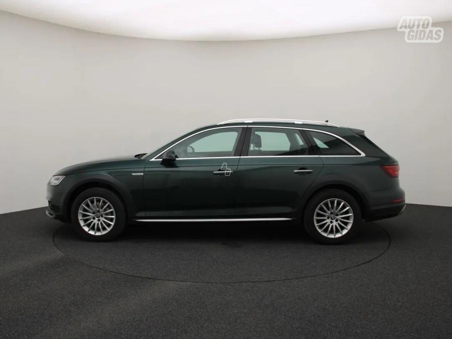 Green Audi A4 Allroad 2017 in Vilnius, with an engine capacity of 2.00 L and mileage of 237 thousand km for 15599 €, photo 7 on AUTOMOTO.COM.LV