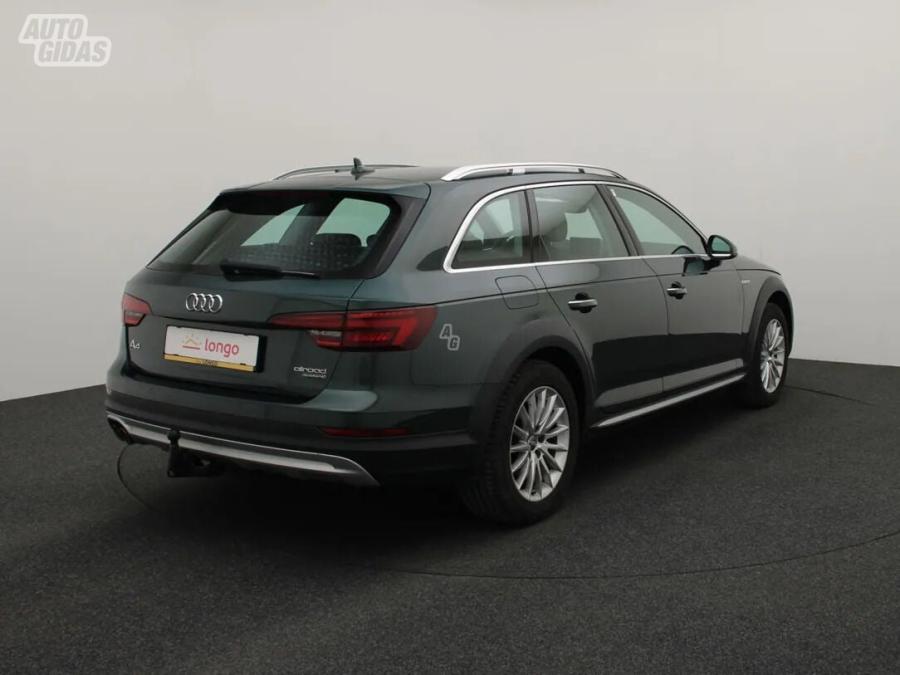 Green Audi A4 Allroad 2017 in Vilnius, with an engine capacity of 2.00 L and mileage of 237 thousand km for 15599 €, photo 9 on AUTOMOTO.COM.LV