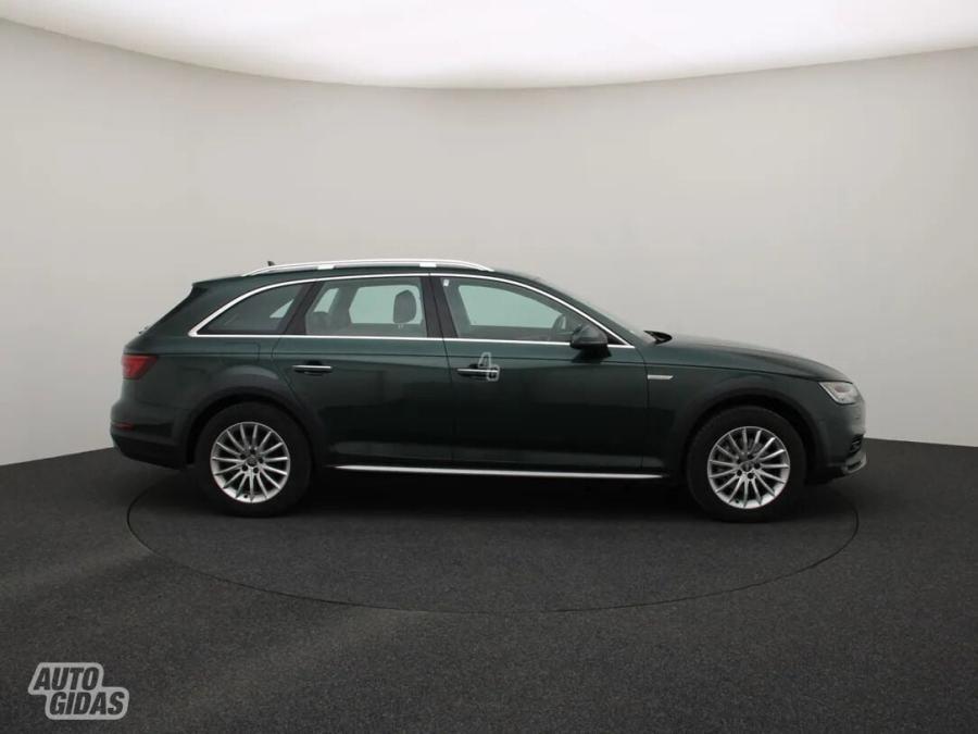 Green Audi A4 Allroad 2017 in Vilnius, with an engine capacity of 2.00 L and mileage of 237 thousand km for 15599 €, photo 10 on AUTOMOTO.COM.LV