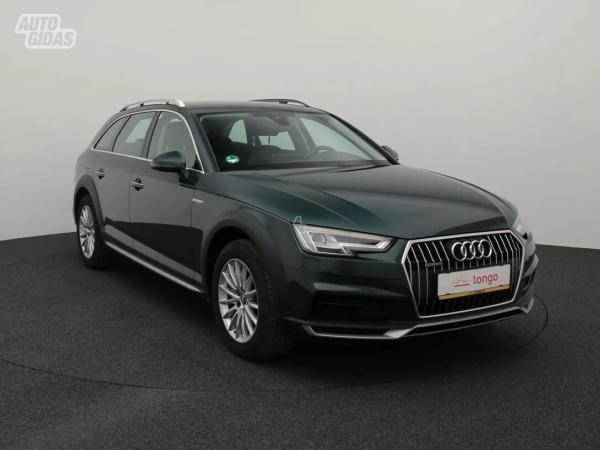 Green Audi A4 Allroad 2017 in Vilnius, with an engine capacity of 2.00 L and mileage of 237 thousand km for 15599 €, photo 10 on AUTOMOTO.COM.LV