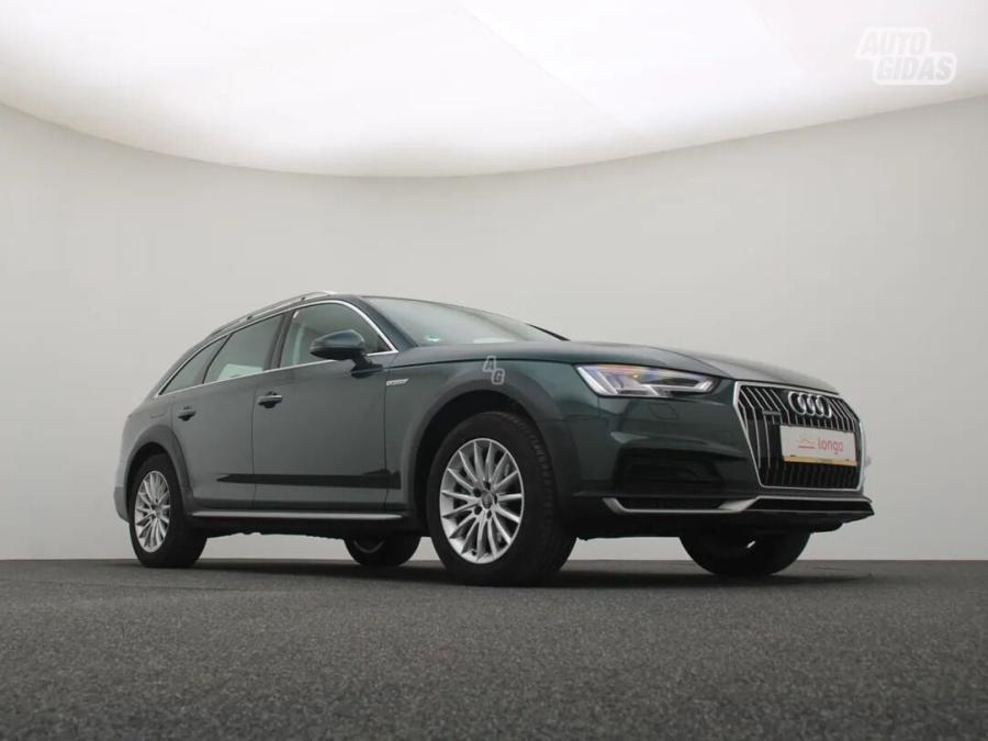 Green Audi A4 Allroad 2017 in Vilnius, with an engine capacity of 2.00 L and mileage of 237 thousand km for 15599 €, photo 12 on AUTOMOTO.COM.LV