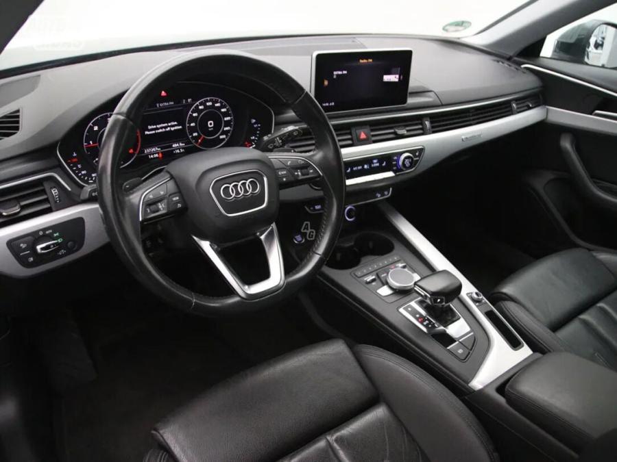 Green Audi A4 Allroad 2017 in Vilnius, with an engine capacity of 2.00 L and mileage of 237 thousand km for 15599 €, photo 17 on AUTOMOTO.COM.LV