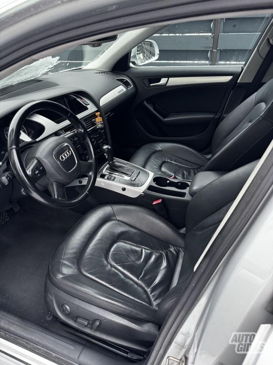 Pelēks Audi A4 Allroad 2009 Klaipėda, ar dzinēja tilpumu 2.00 L un nobraukumu 230 tūkst. km par 6000 €, foto 10 vietnē AUTOMOTO.COM.LV