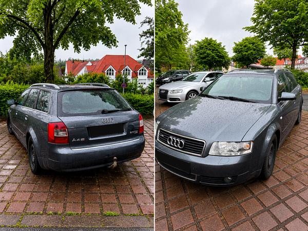 Pelēks Audi A4 Allroad 2004 Tallina, ar dzinēja tilpumu 2.50 L un nobraukumu 240 tūkst. km par 2500 €, foto 1 vietnē AUTOMOTO.COM.LV
