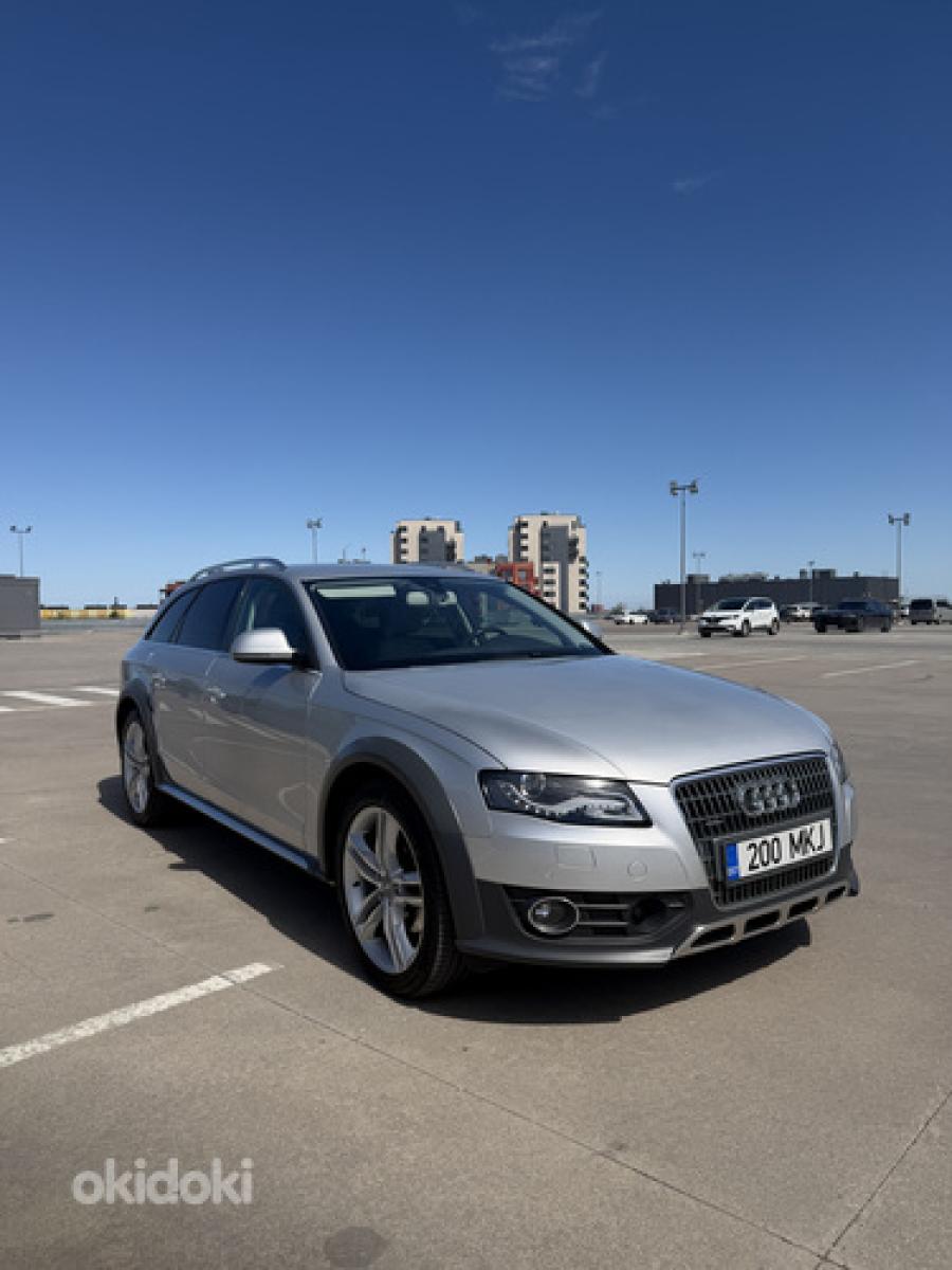 Grey Audi A4 Allroad 2009 in Tallinn, with an engine capacity of 3.00 L and mileage of 295 thousand km for 7900 €, photo 4 on AUTOMOTO.COM.LV