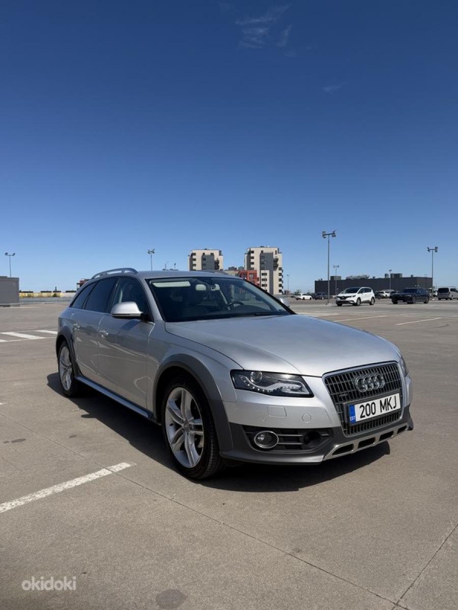 Grey Audi A4 Allroad 2009 in Tallinn, with an engine capacity of 3.00 L and mileage of 295 thousand km for 7900 €, photo 12 on AUTOMOTO.COM.LV