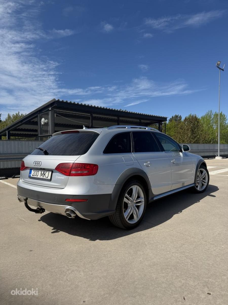 Grey Audi A4 Allroad 2009 in Tallinn, with an engine capacity of 3.00 L and mileage of 295 thousand km for 7900 €, photo 13 on AUTOMOTO.COM.LV