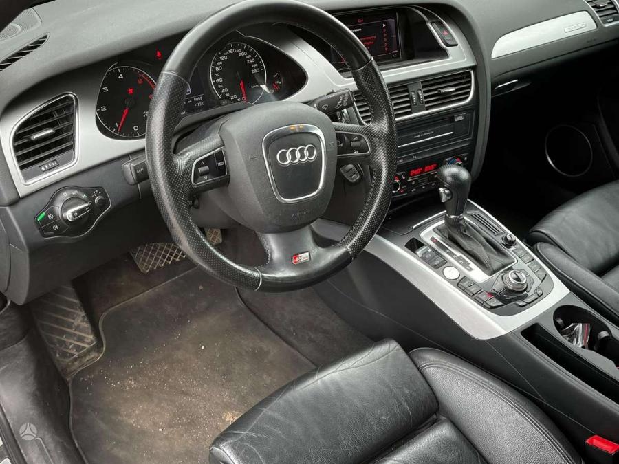 Pelēks Audi A4 Allroad 2009 Radviliškis, ar dzinēja tilpumu 2.97 L un nobraukumu 369 tūkst. km par 5350 €, foto 9 vietnē AUTOMOTO.COM.LV