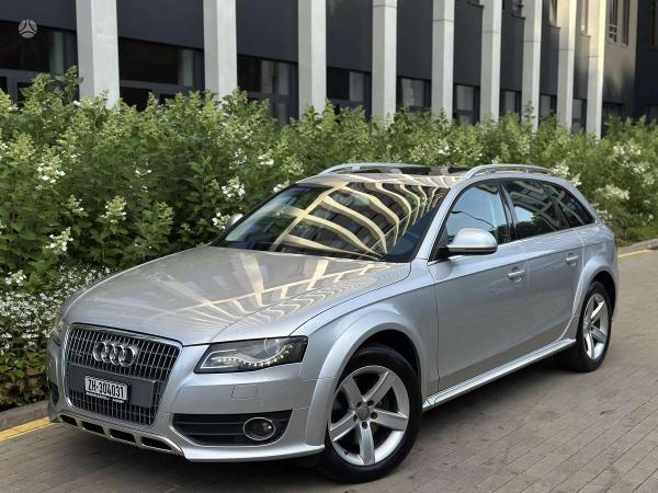 Pelēks Audi A4 Allroad 2010 Viļņa, ar dzinēja tilpumu 2.97 L un nobraukumu 342 tūkst. km par 6350 €, foto 1 vietnē AUTOMOTO.COM.LV