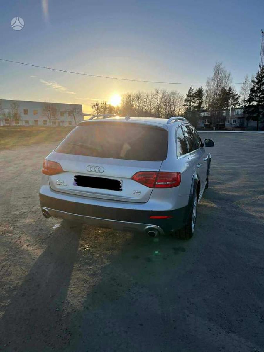 Grey Audi A4 Allroad 2011 in Joniskis, with an engine capacity of 2.97 L and mileage of 340 thousand km for 6000 €, photo 4 on AUTOMOTO.COM.LV