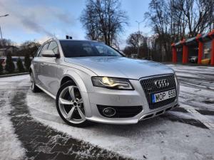 Grey Audi A4 Allroad 2011 in Vilnius, with an engine capacity of 2.97 L and mileage of 298 thousand km for 8000 €, photo  on AUTOMOTO.COM.LV