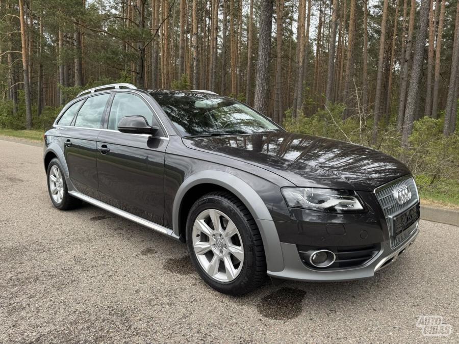 Grey Audi A4 Allroad 2011 in Druskininkai, with an engine capacity of 2.00 L and mileage of 174 thousand km for 7700 €, photo 6 on AUTOMOTO.COM.LV