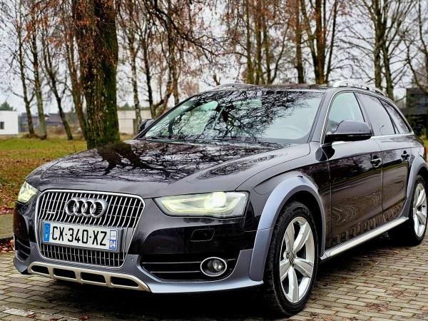 Pelēks Audi A4 Allroad 2013 Tauragė, ar dzinēja tilpumu 2.97 L un nobraukumu 273 tūkst. km par 8900 €, foto 1 vietnē AUTOMOTO.COM.LV