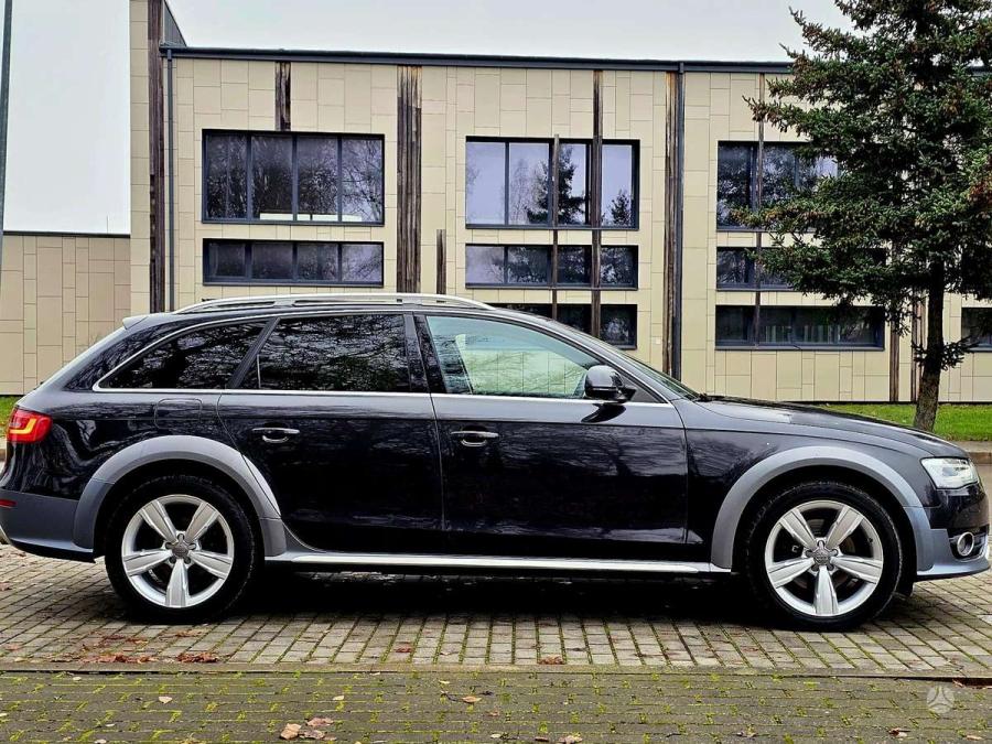 Pelēks Audi A4 Allroad 2013 Tauragė, ar dzinēja tilpumu 2.97 L un nobraukumu 273 tūkst. km par 8900 €, foto 8 vietnē AUTOMOTO.COM.LV