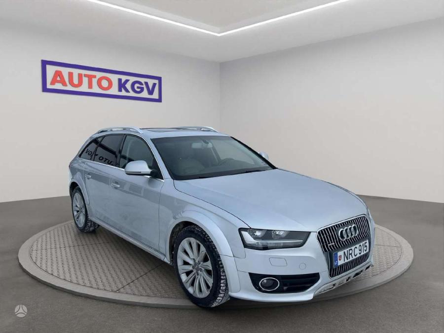 Pelēks Audi A4 Allroad 2013 Kauņa, ar dzinēja tilpumu 2.00 L un nobraukumu 209 tūkst. km par 9299 €, foto 7 vietnē AUTOMOTO.COM.LV